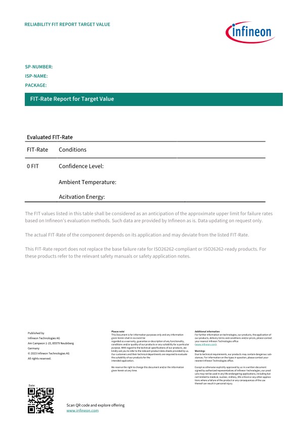 KP212F1701-TT-FIT Report | Infineon