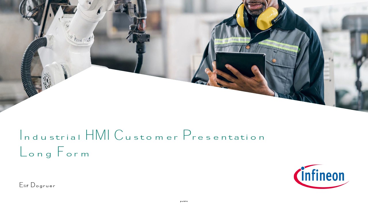 Industrial HMI and panel systems application | Infineon