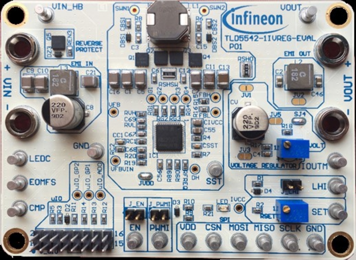 TLD5542-1IVREG-EVAL - Infineon Technologies TLD5542-1IVREG-EVAL - Infineon Technologies